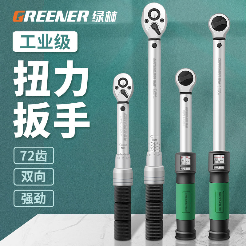 Green Forest High-Precision Motorcycle Torque Wrench with Adjustable ...