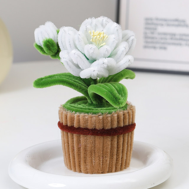 Twisting stick small potted plant material package handmade diy desktop ...