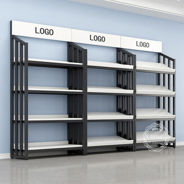 Product display rack shelf storage rack mother and baby store display cabinet supermarket snacks ...