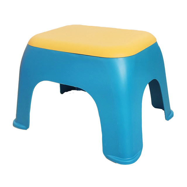 Thickened household stool bathroom children's living room coffee table ...
