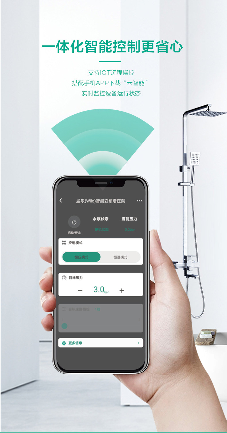 Bomba de água de pressão constante - Isar-icor1-1-ch1-le.402 | Wilo