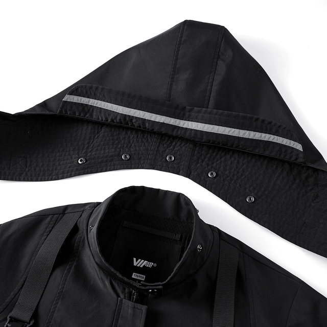 VIP functional tooling jacket men's multi-pocket cyberpunk three ...