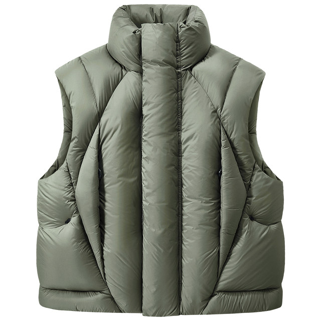 VIP deconstruction design sense down vest men and women couples ...