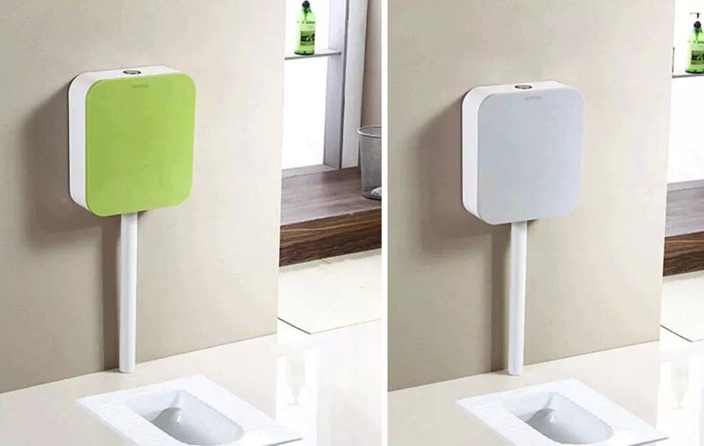 Tokeryo T705 Squat Toilet - Complete Flush Tank Set
