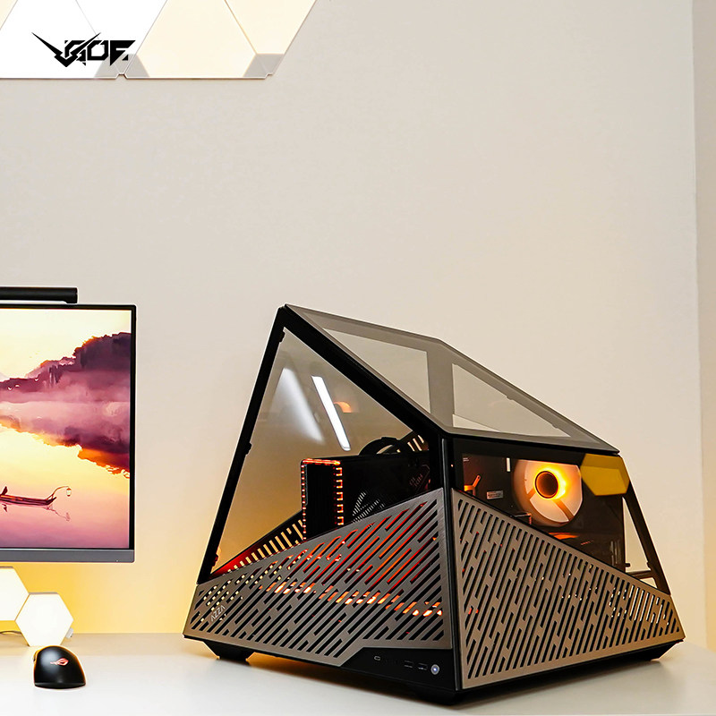 Azza 811 New Pyramid Supports 4090 Graphics Card Size ATX Dual Water ...