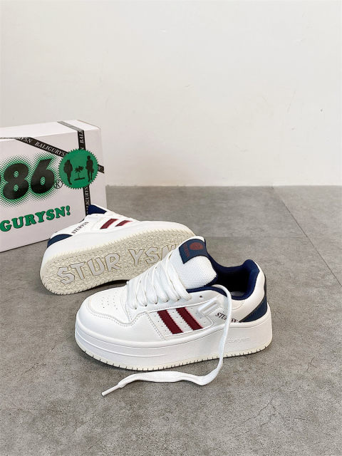Original college wind -thick base bread shoes female ins, national tide ...