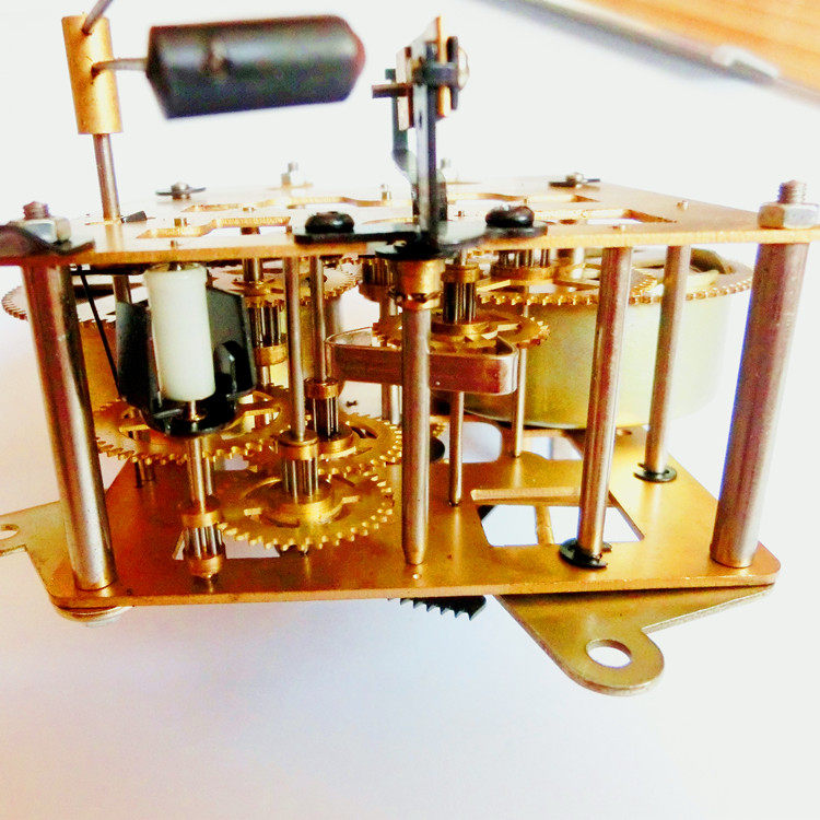 North Star Mechanical Clock Movement - Retro Vintage Style