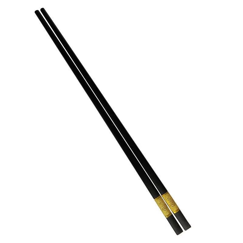 Alloy chopsticks Golden Fu 24cm High -end high -temperature resistance ...