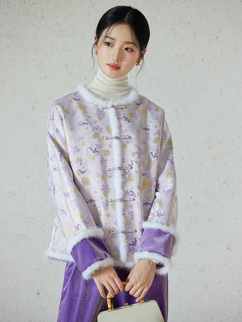 Chuchan New Chinese Style Cotton Coat 2025 Winter National Style Cotton Jacket Women's Tang Suit ...