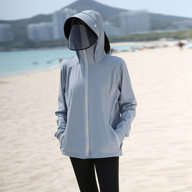 Sun protection clothing for women, summer ice silk 2024 new style, thin ...