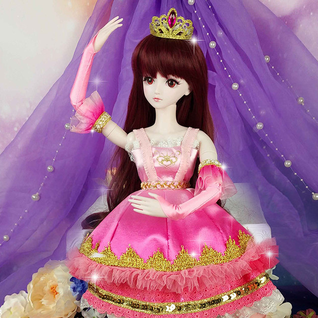 Ye Luoli Doll Dress Princess Dress Simulation Doll Little Girl Toy 60CM ...
