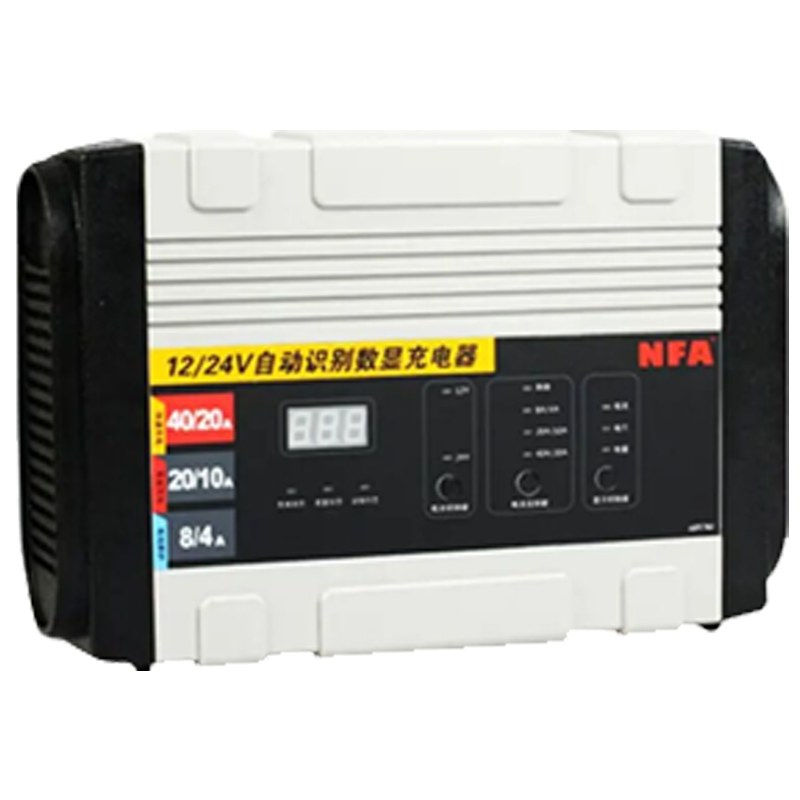 Nfa 6823 Universal Lead-Acid Battery Charger - 12V/24V 22000mAh