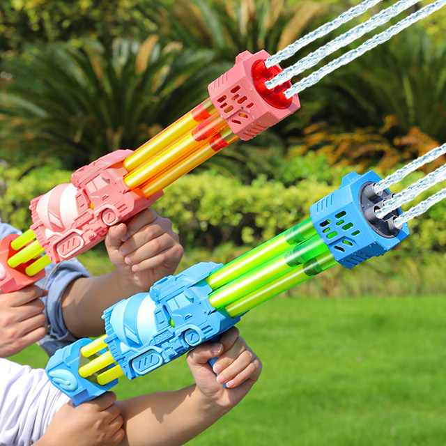 Water gun, water gun, water gun, water rafting, Gatling girl's water ...
