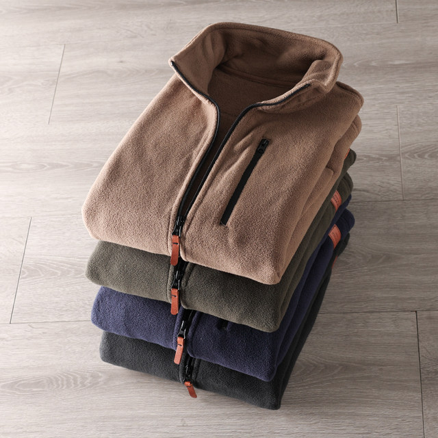 High-density polar fleece! Lock temperature and keep warm! Autumn and ...