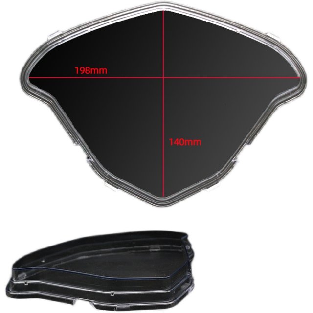 Transparent meter cover for electric vehicle, scooter, small beautiful ...