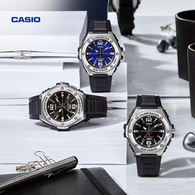 Casio Casio flagship store MWA-100H male and female student exam ...