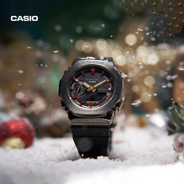 casio Casio flagship store GM-S2100CH Hachioji couple men's and women's watch official G-SHOCK