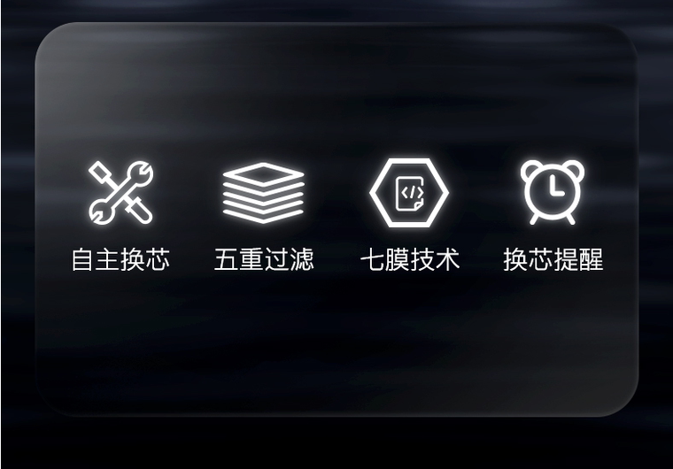 Midea COLMO water purification machine CWRC5/6/7/800-C15/B16/B17 ...