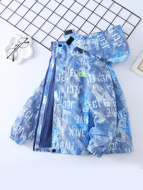 Boys' spring and autumn jackets, children's jackets, medium and large ...