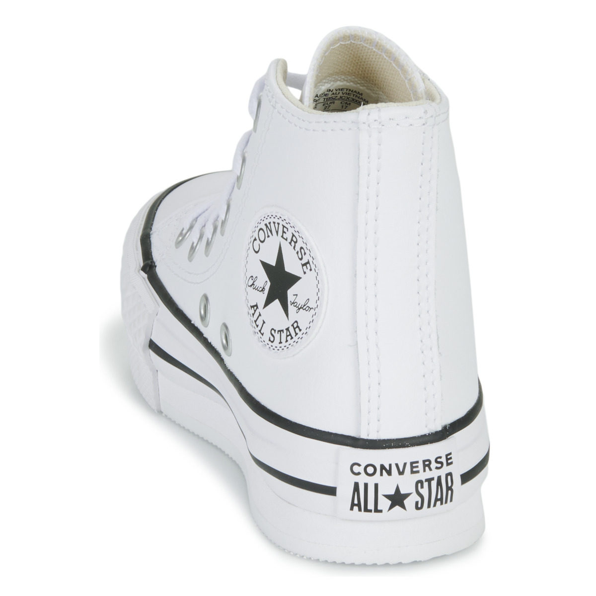 Converse/Converse girls' shoes thick sole heightened lace-up high-top ...