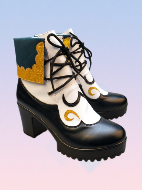 Original God COS Barbuli Shoes COSPLAY Shoe Anime Game Pruder Shoes ...