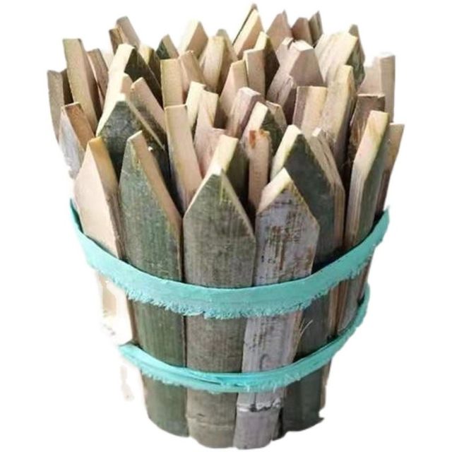 Single-headed bamboo chip piles for site setting out and measurement ...