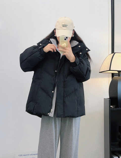 Yu Le Anti -Season 2024 new down jacket female short little white duck ...