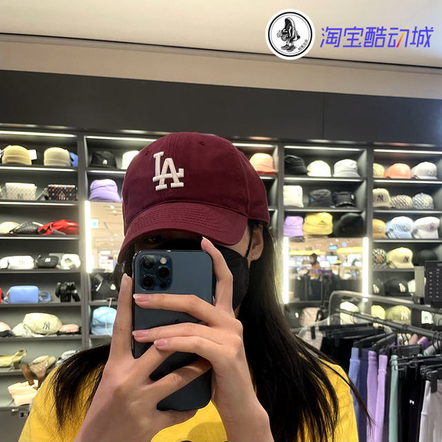 Korean MLB classic soft-top baseball cap adjustable large standard NY ...