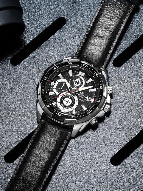 CASIO Casio Edifice Metal Series Bottering Time Waterproof Men's Watch ...