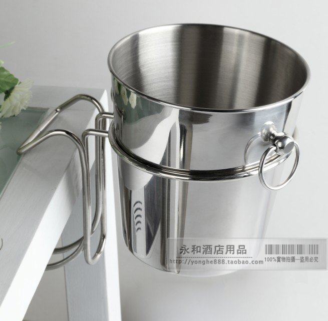 Desktop champagne bucket rack ice stainless steel | Yonghe