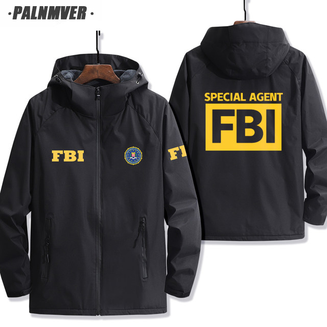 FBI American FBI agent movie surrounding hooded tops for men and women ...