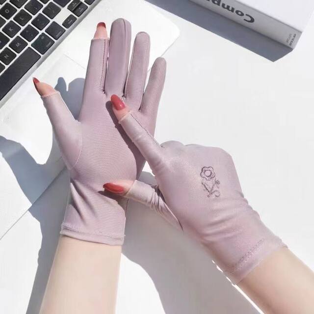 Sun protection gloves, windproof, thin, wear-resistant, niche ...