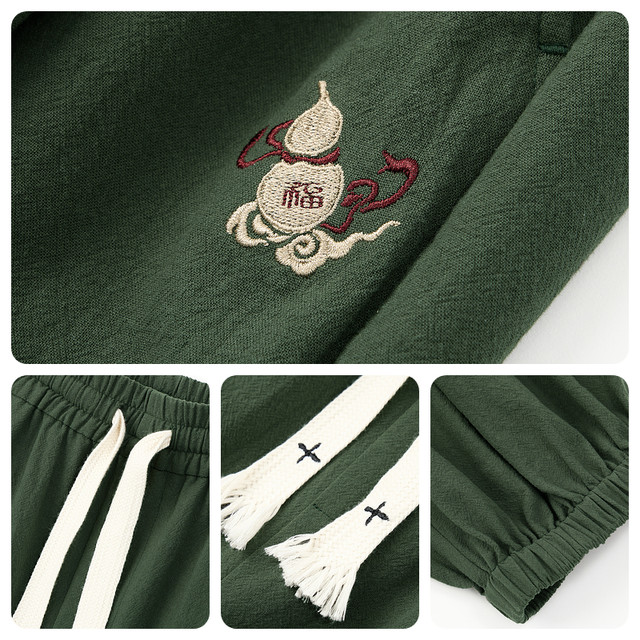 Half-ink large size men's bloomers men's loose fat plus fat enlarged ...