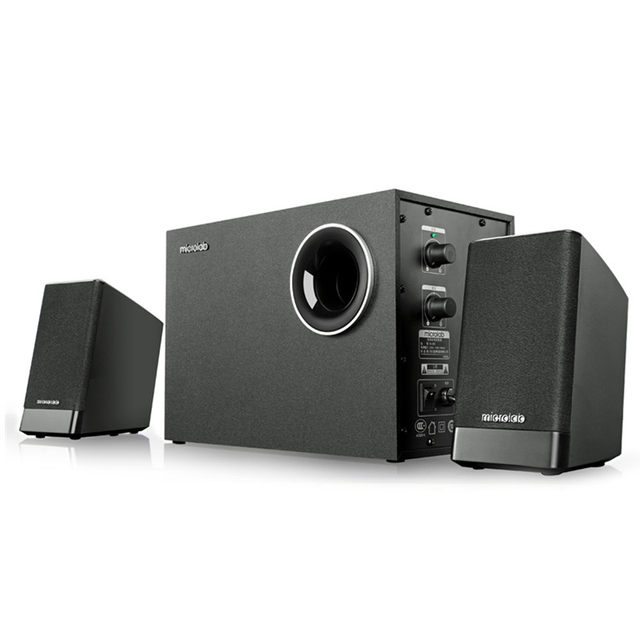 MicroLab/Micro -Mo Bo M200 computer speakers 2.1 bass gun M200 small ...