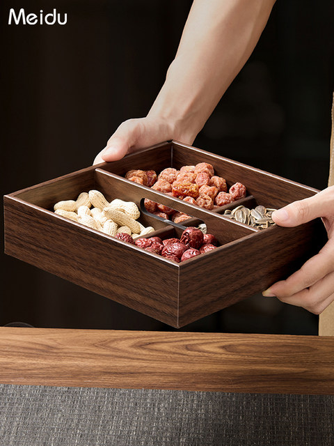 Dried fruit storage box fruit plate refreshment tray home living room ...