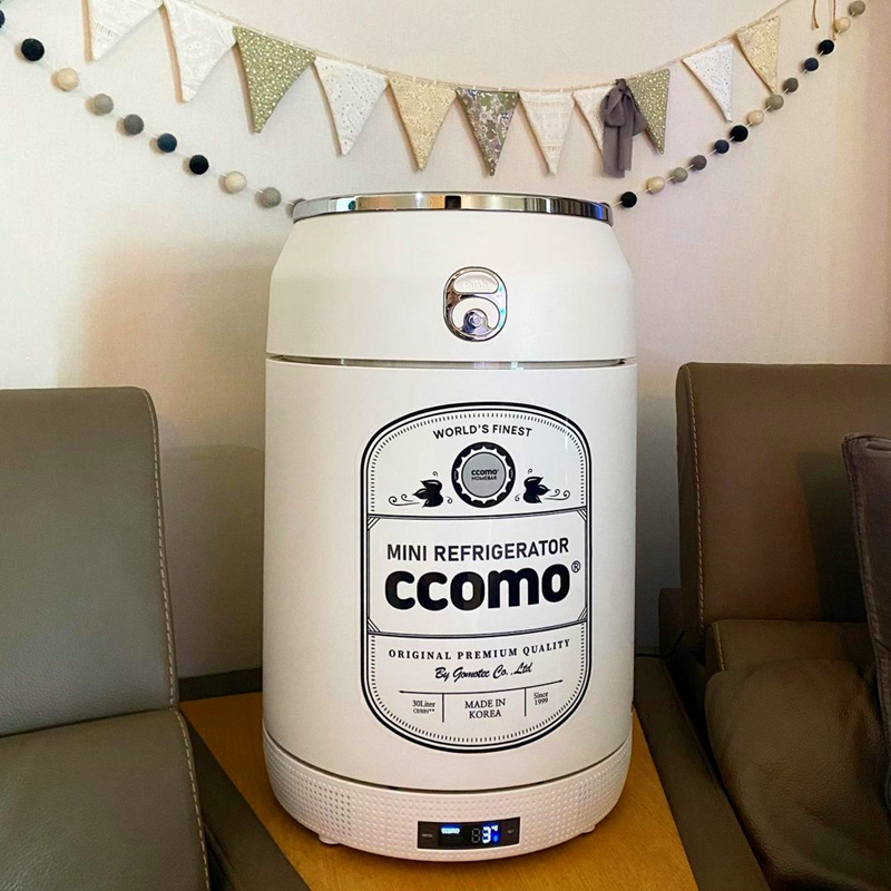 Korean Ccomo Cans Mini Fridge - Compact Refrigerator for Cosmetics ...