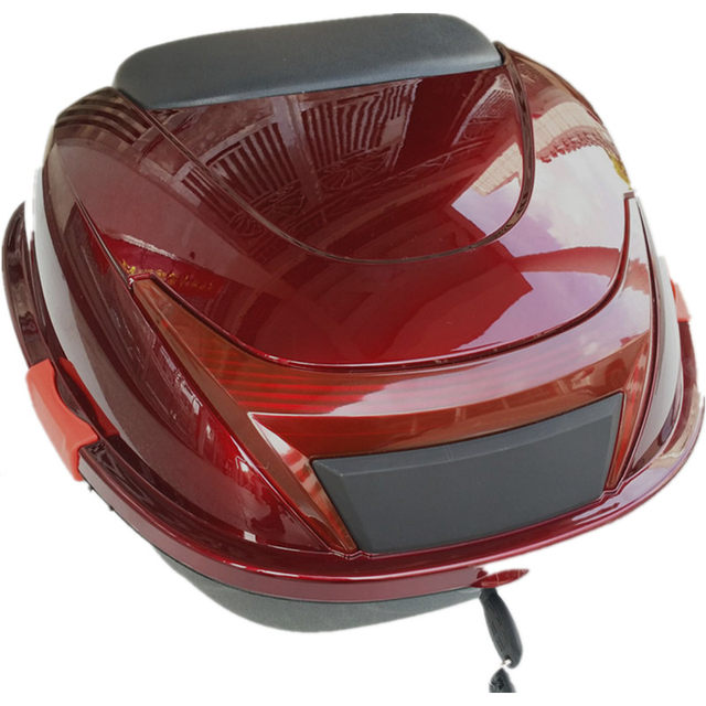 Electric vehicle rear trunk motorcycle tail boxcar car tool box ...
