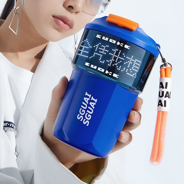 Xiaoshui Monster Smart Water Cup New Year Gift Show Temperature Pixel ...