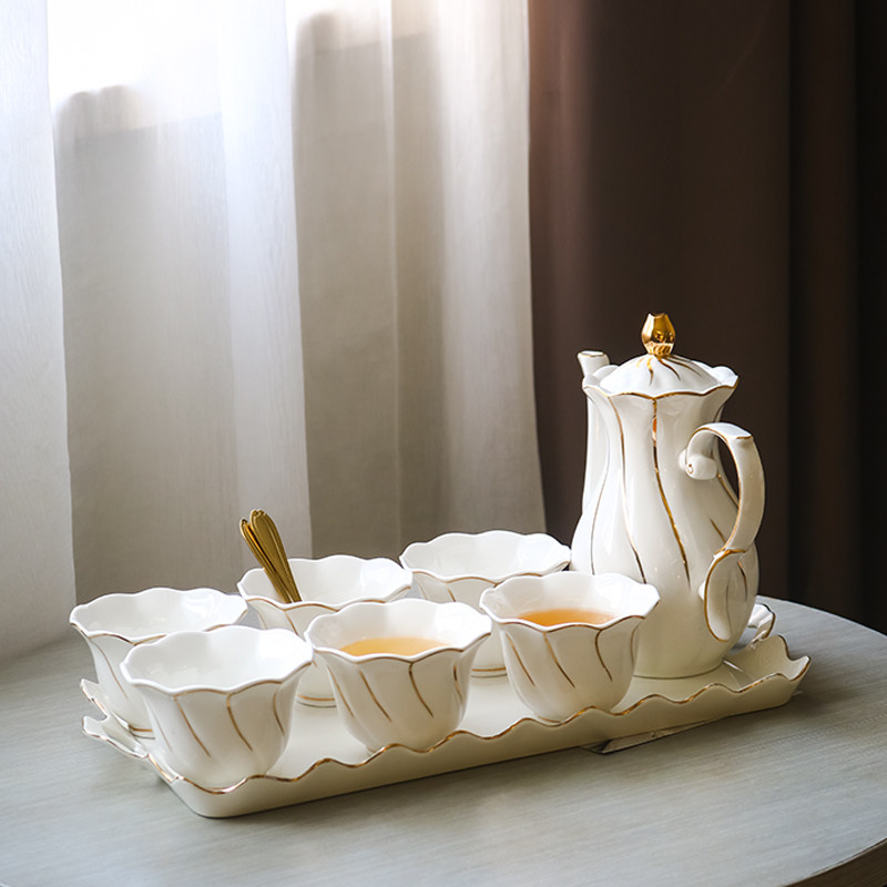 Nietzsche European Style Coffee Cup Set - Porcelain Tea Cup with Spoon ...