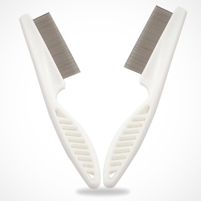 Flea Comb for Pets, Dogs, and Cats, Flea Removal Comb, Fine-Toothed ...
