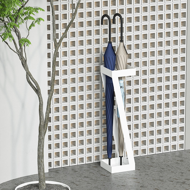 Nordic simple umbrella storage rack hotel lobby commercial entrance ...