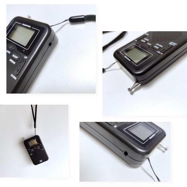 Radio Portable Pocket FM/AM Timer Sleep Digital Display Tuner Radio ...