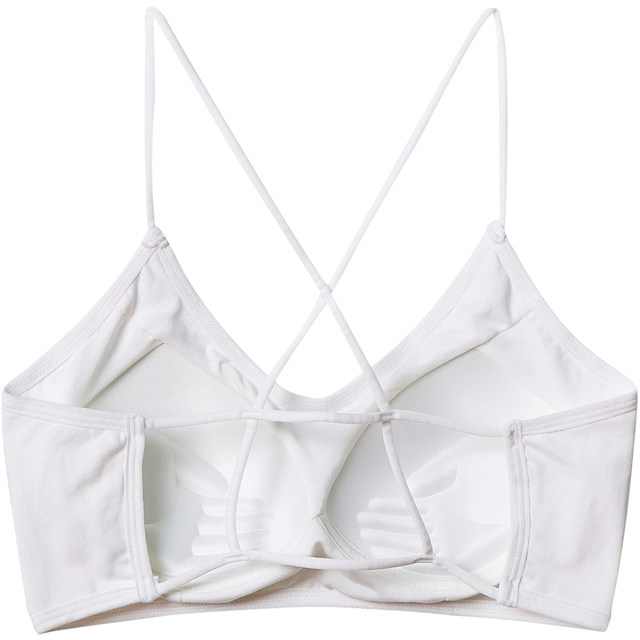 Thin cross-strap sexy beautiful back bra small chest push-up camisole ...