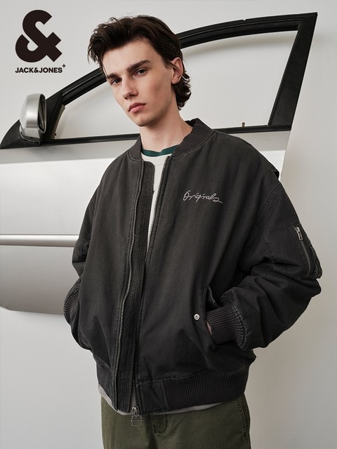 Jack Jones 24 new autumn style oversized all-match letter offset ...