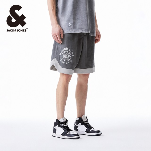 j zone Jack Jones summer NBA joint Nets embroidery trendy comfortable ...