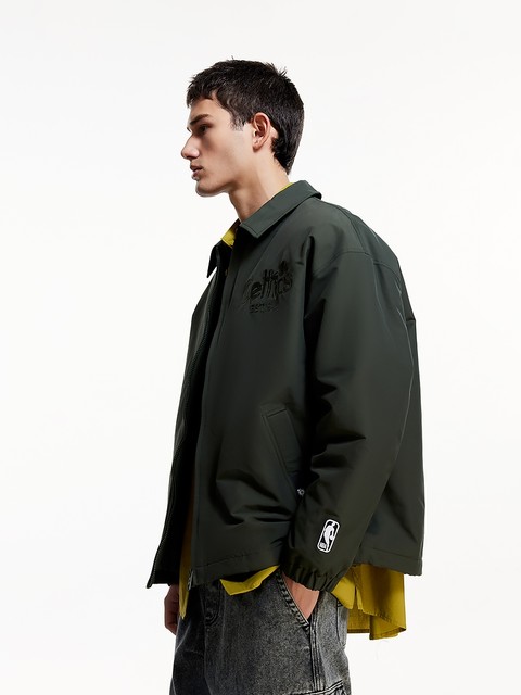 Jack Jones NBA co-branded spring new Celtic logo patch loose cotton ...