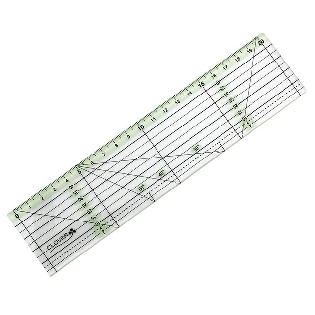 Japan imported Coca-Cola Clover hand-sewn patchwork ruler clothing seam ...