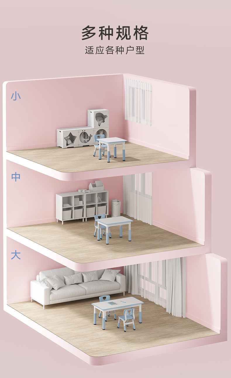 Tables and chairs - Fruit green 120x60cm (with one chair) | Yucai