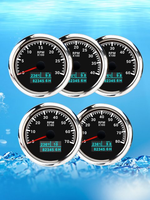 Tachometer Multifunctional Pointer Digital Restoration Multifunctional ...