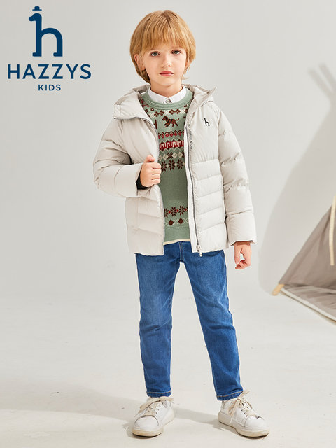 hazzys Hagis children's clothing male and female down jackets winter ...